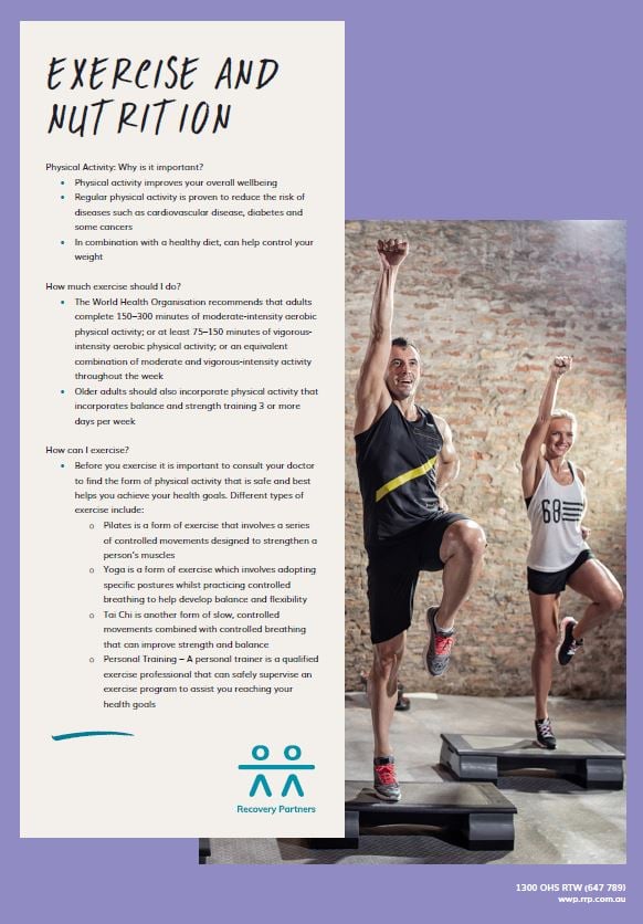 Exercise and Nutrition